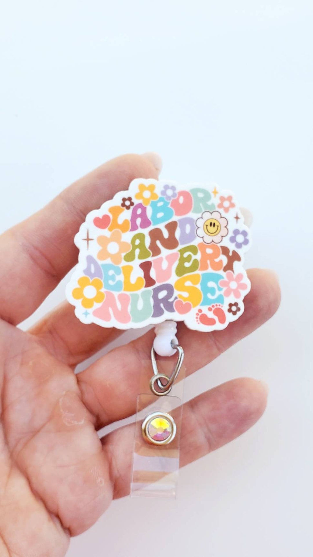 Labor and Delivery Nurse Badge | L&D Badge Gift | Labor and Delivery ...