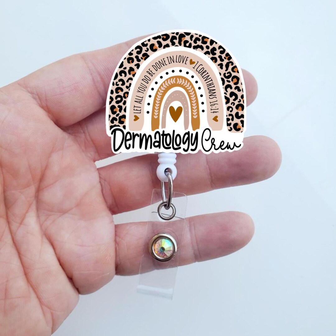 Dermatology Crew Badge Reel | Dermatology Badge | Dermatology Badge ID ...