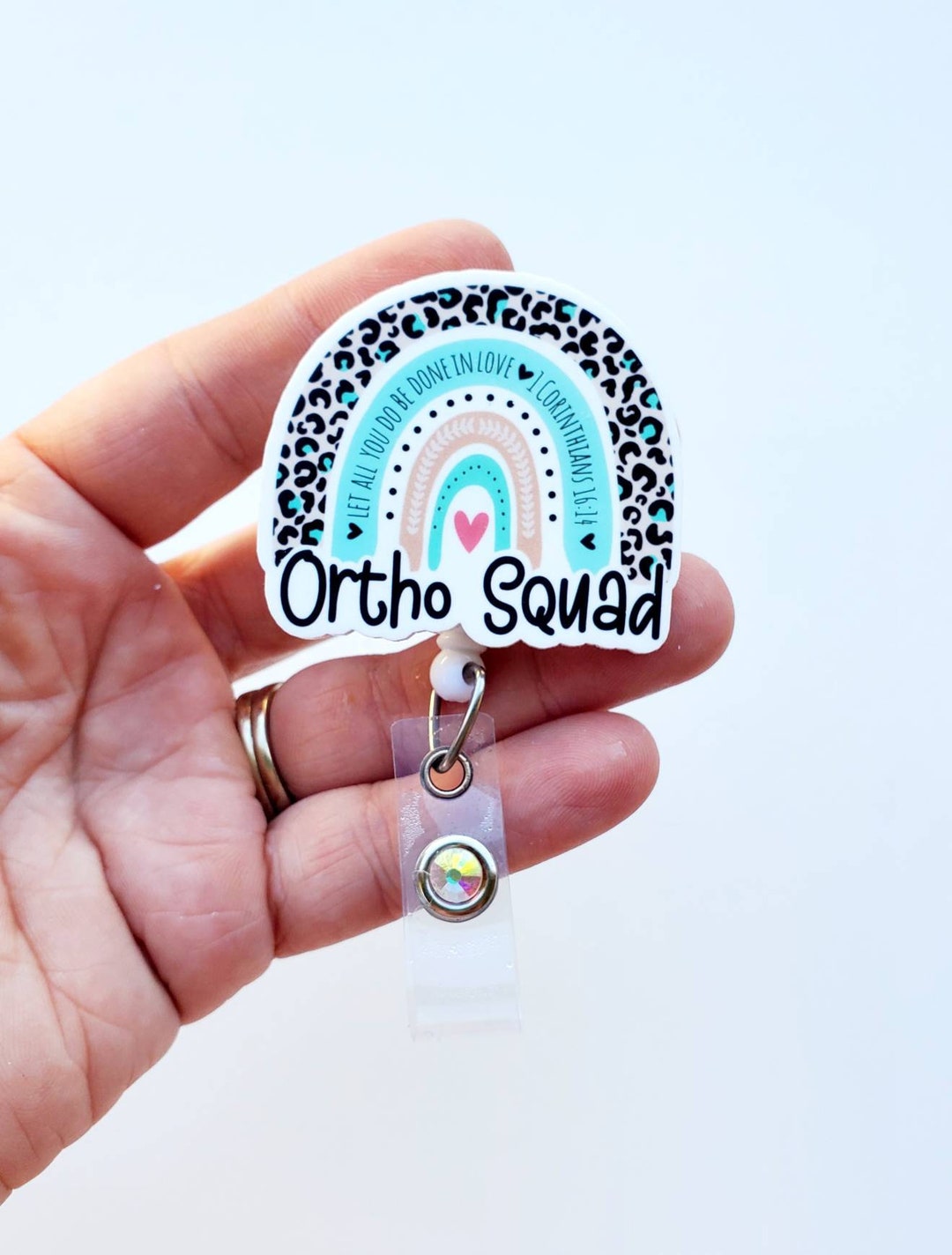 Ortho Squad Badge Reel | Rainbow Ortho Badge | Cute Ortho Badge ...