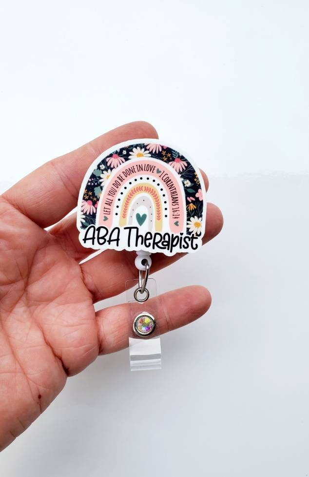 ABA Therapist Badge Reel | Applied Behavior Analysis Therapist Badge ...