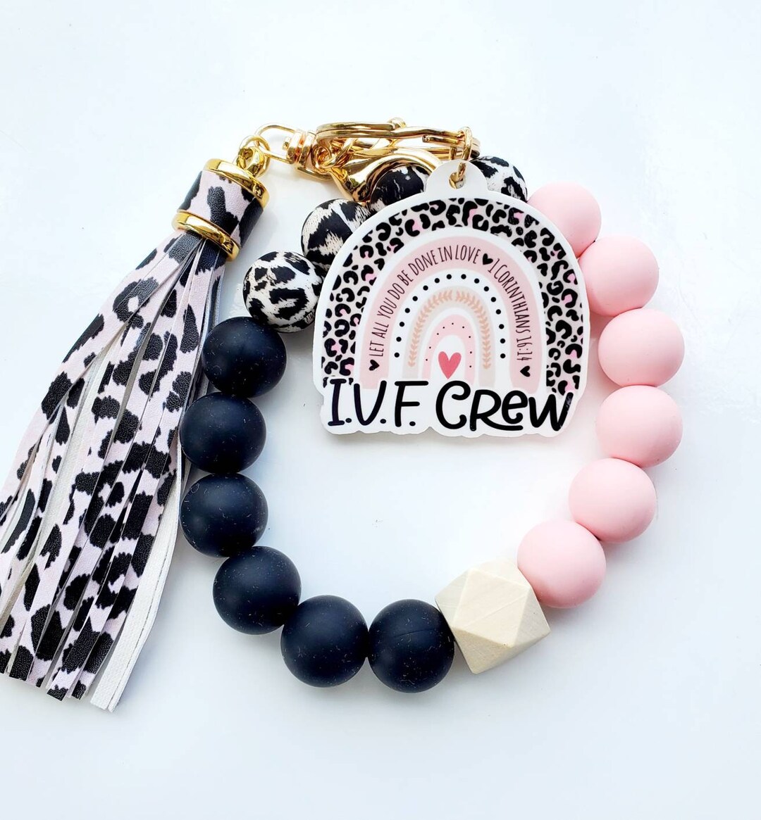 Ivf Crew Keychain | Ivf Crew Wrist Keychain Holder | Ivf Wristlet | Ivf ...