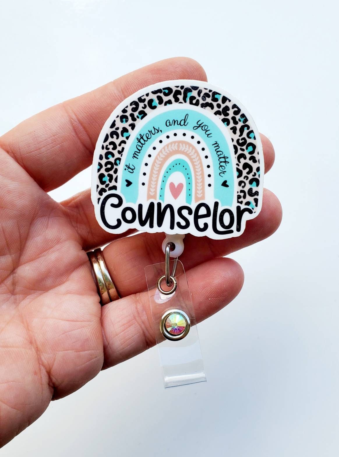 Counselor Badge Reel counselor Badge Reel Retractable - Etsy