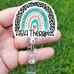 ABA Therapist Badge Reel | Applied Behavior Analysis Therapist Badge ...