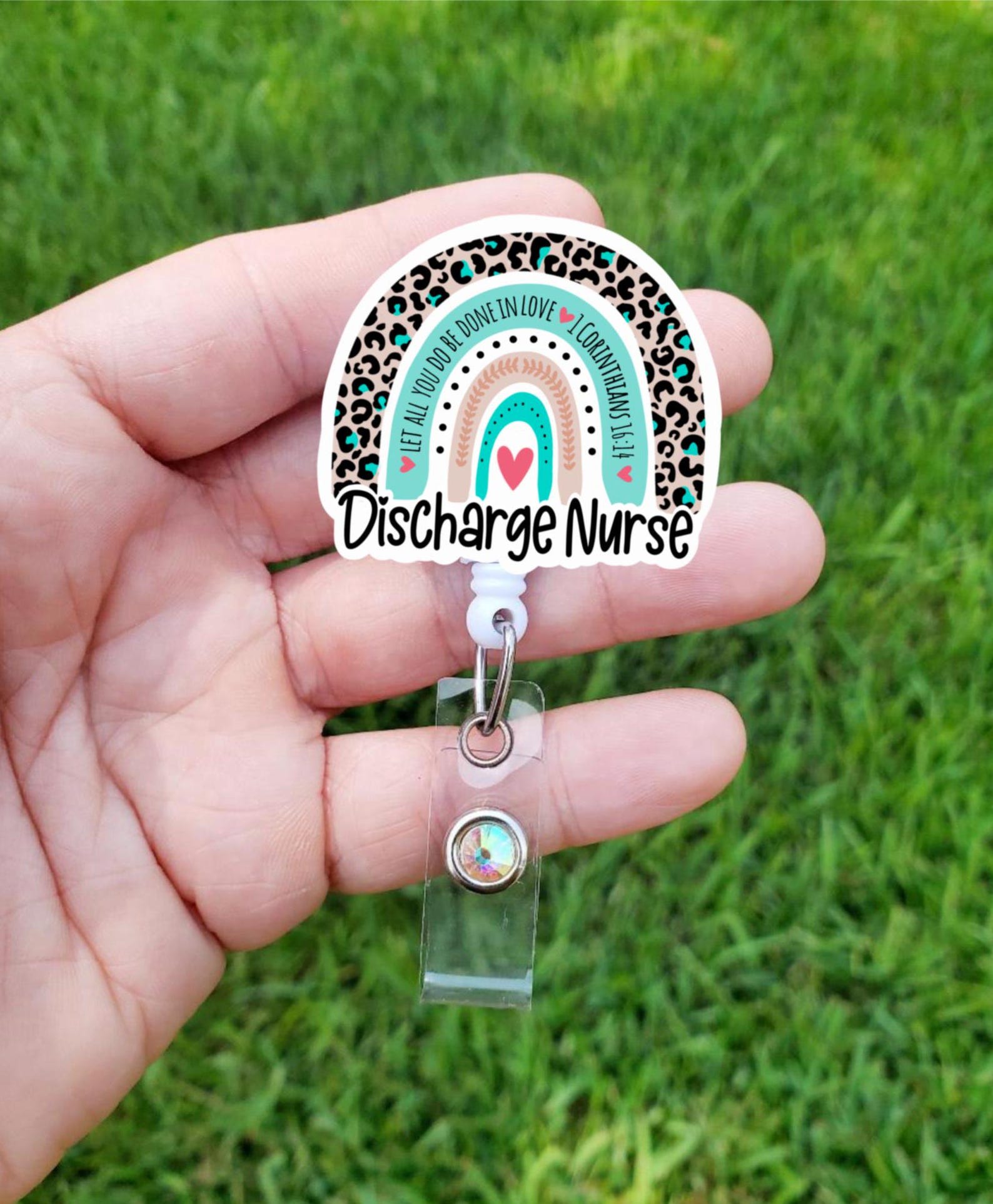 Discharge Planner Badge Reel | Discharge Nurse Badge | Discharge ...