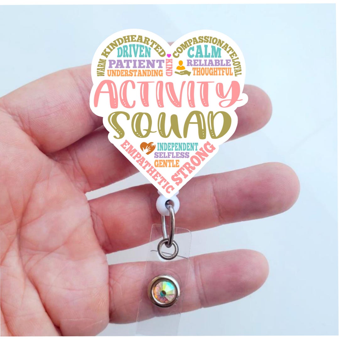 Activity Squad Badge Reel | Activity Crew Badge | Activities Badge Reel ...
