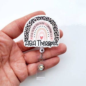ABA Therapist Badge Reel | Applied Behavior Analysis Therapist Badge ...