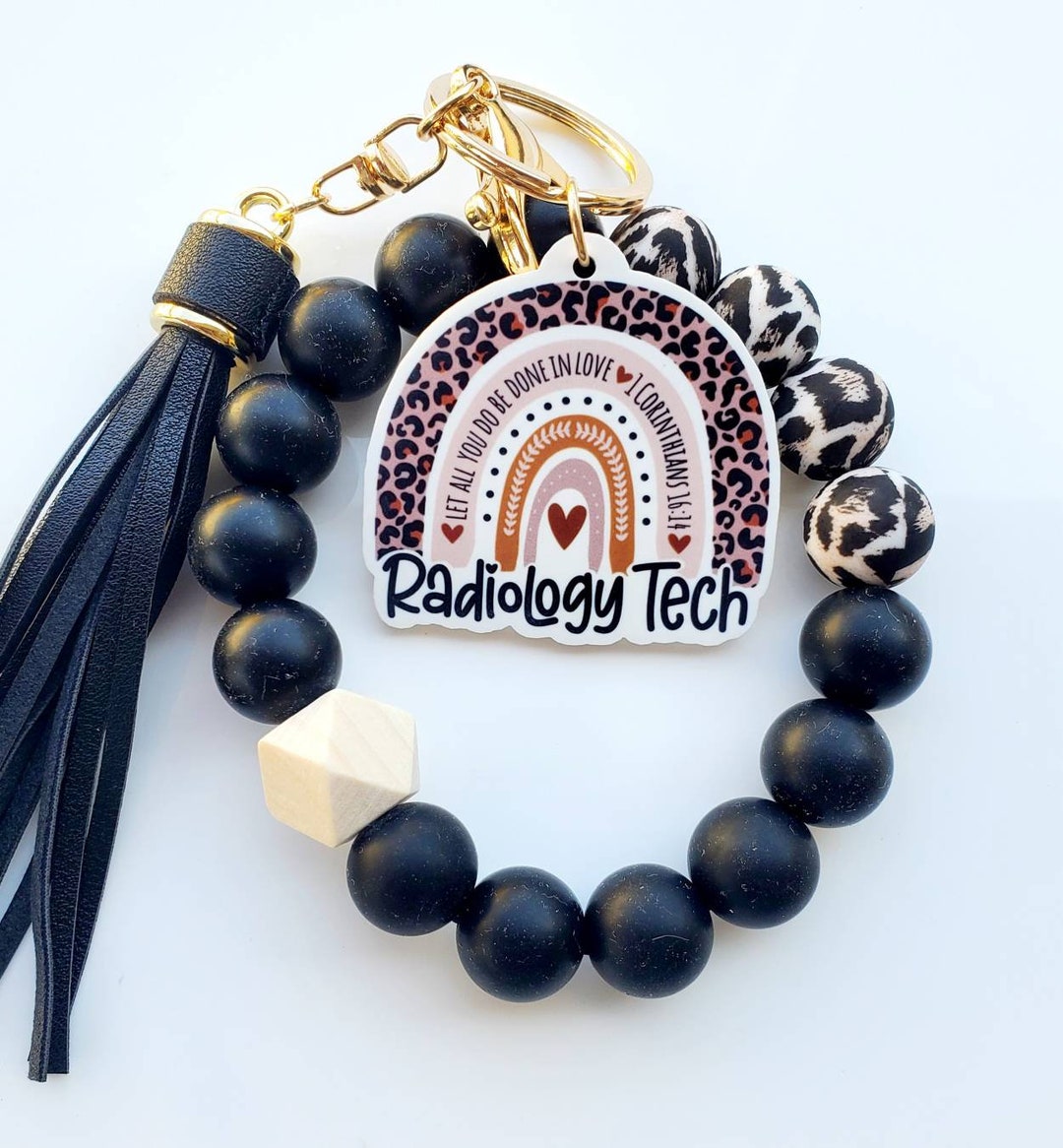 Radiology Tech Wristlet | Radiology Tech Keychain Holder | Radiology ...