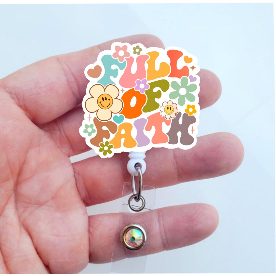 Full of Faith Badge Reel | Christian Badge Reel | Badge Reel ...