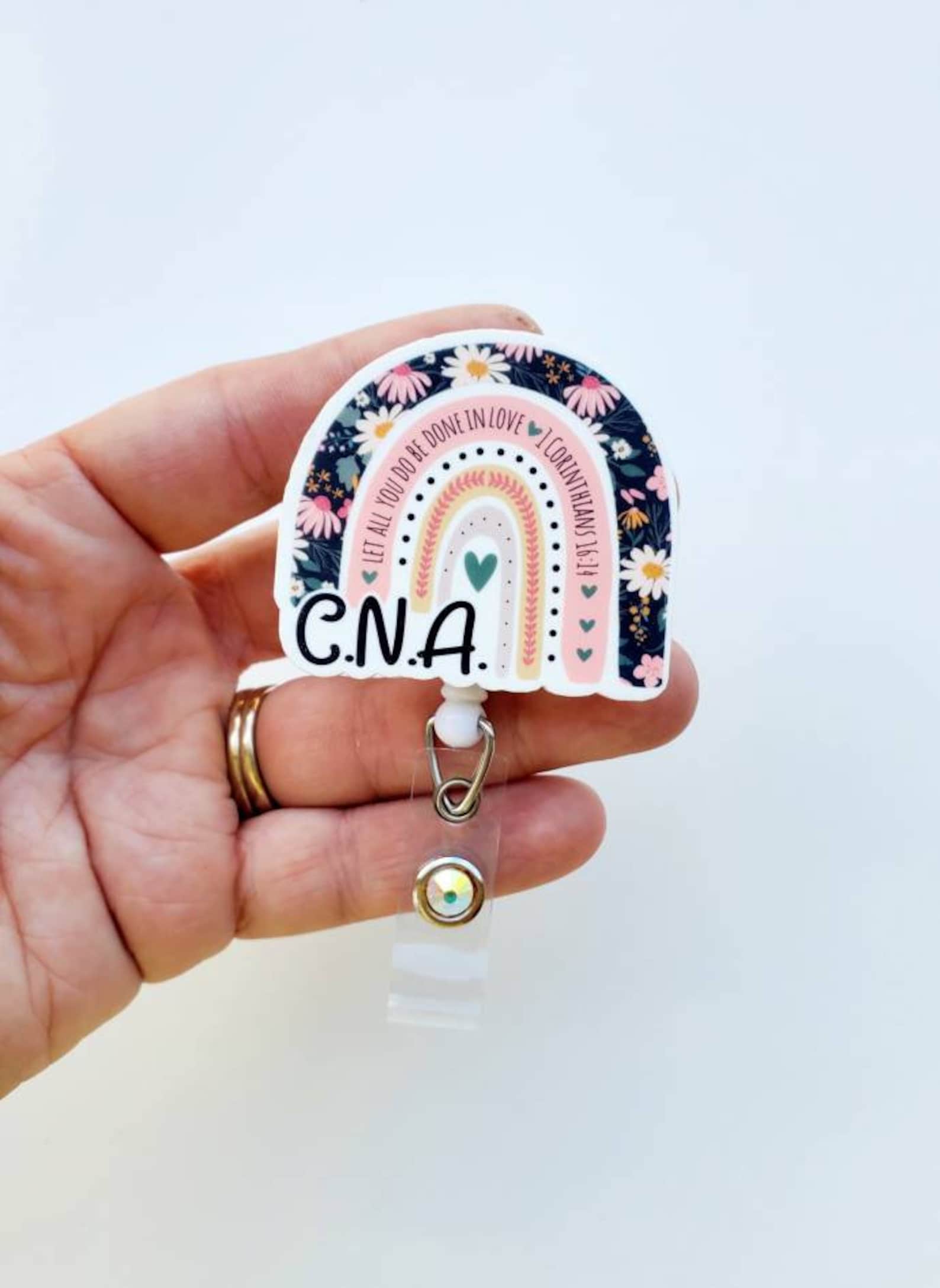 CNA Badge Reel Cna Rainbow Cna Reel Gift Cna Badge Cna - Etsy