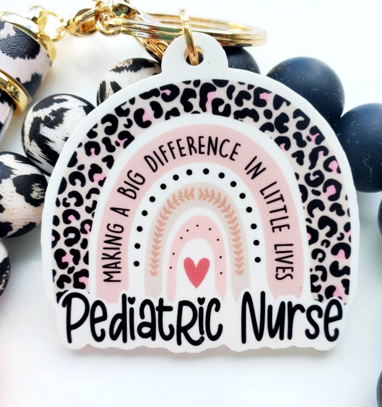 Pediatric Nurse Gift Set Pediatric Nurse Badge Reel and - Etsy