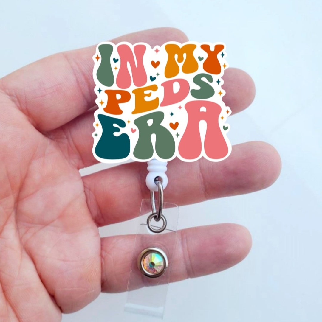 In My PEDS Era Badge Reel | PEDS Badge Reel | Pediatric Badge Reel ...