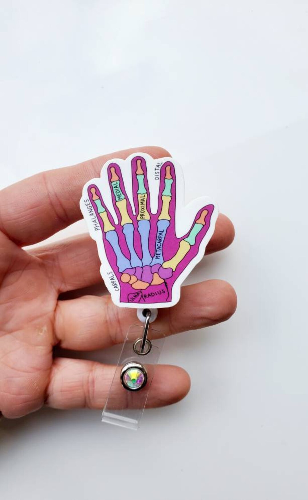 Hand Anatomy Badge Hand Sugeon Badge Nursing Student Badge - Etsy