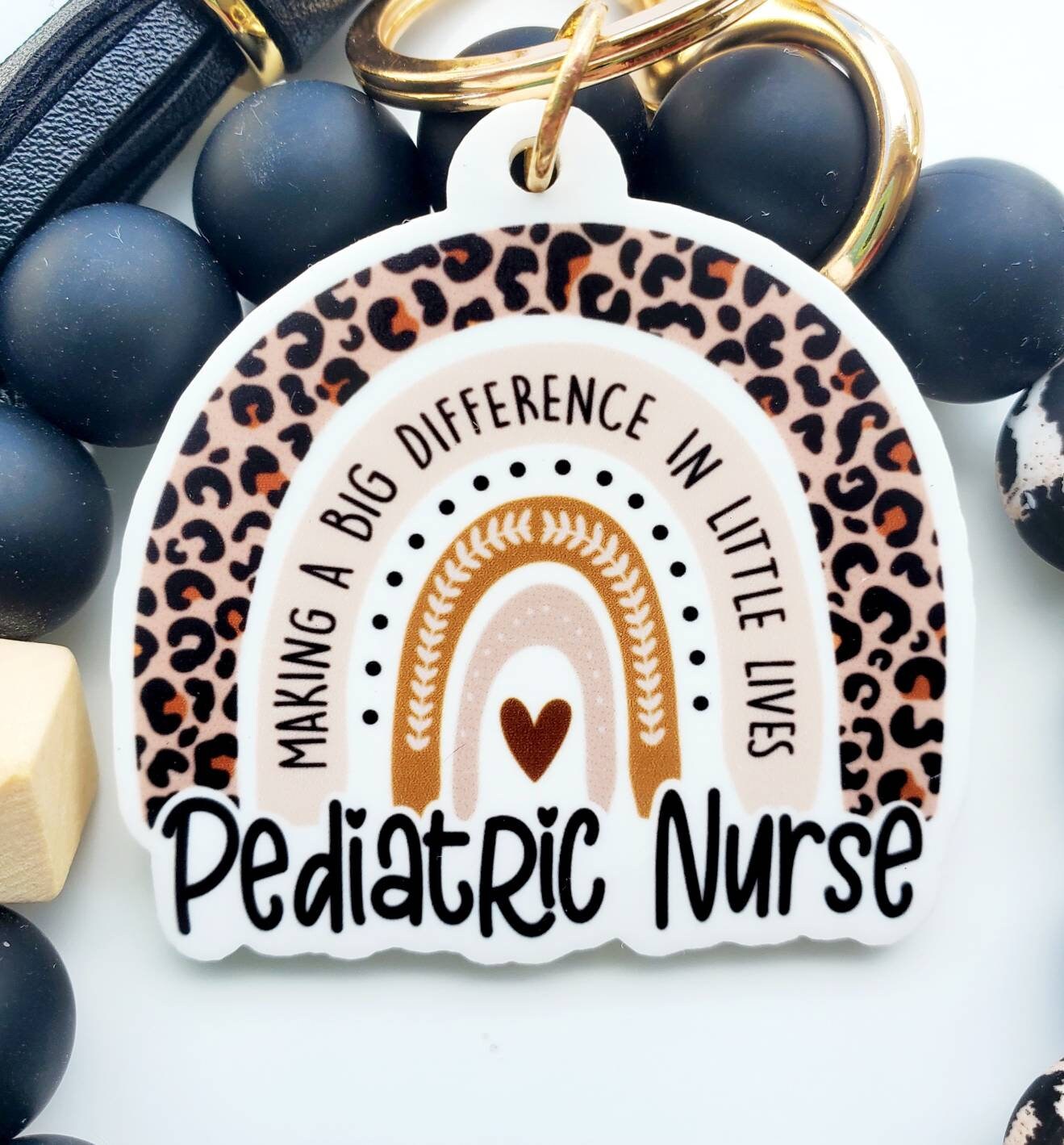 Pediatric Nurse Gift Set Pediatric Nurse Badge Reel and - Etsy