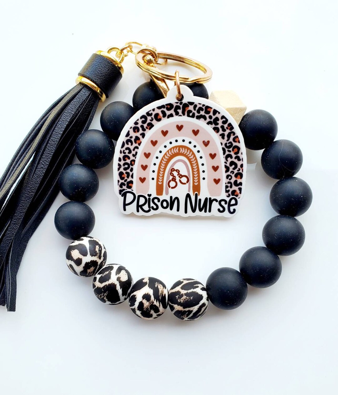 Prison Nurse Wristlet Prison Nurse Keychain Silicone Wristlet Prison ...