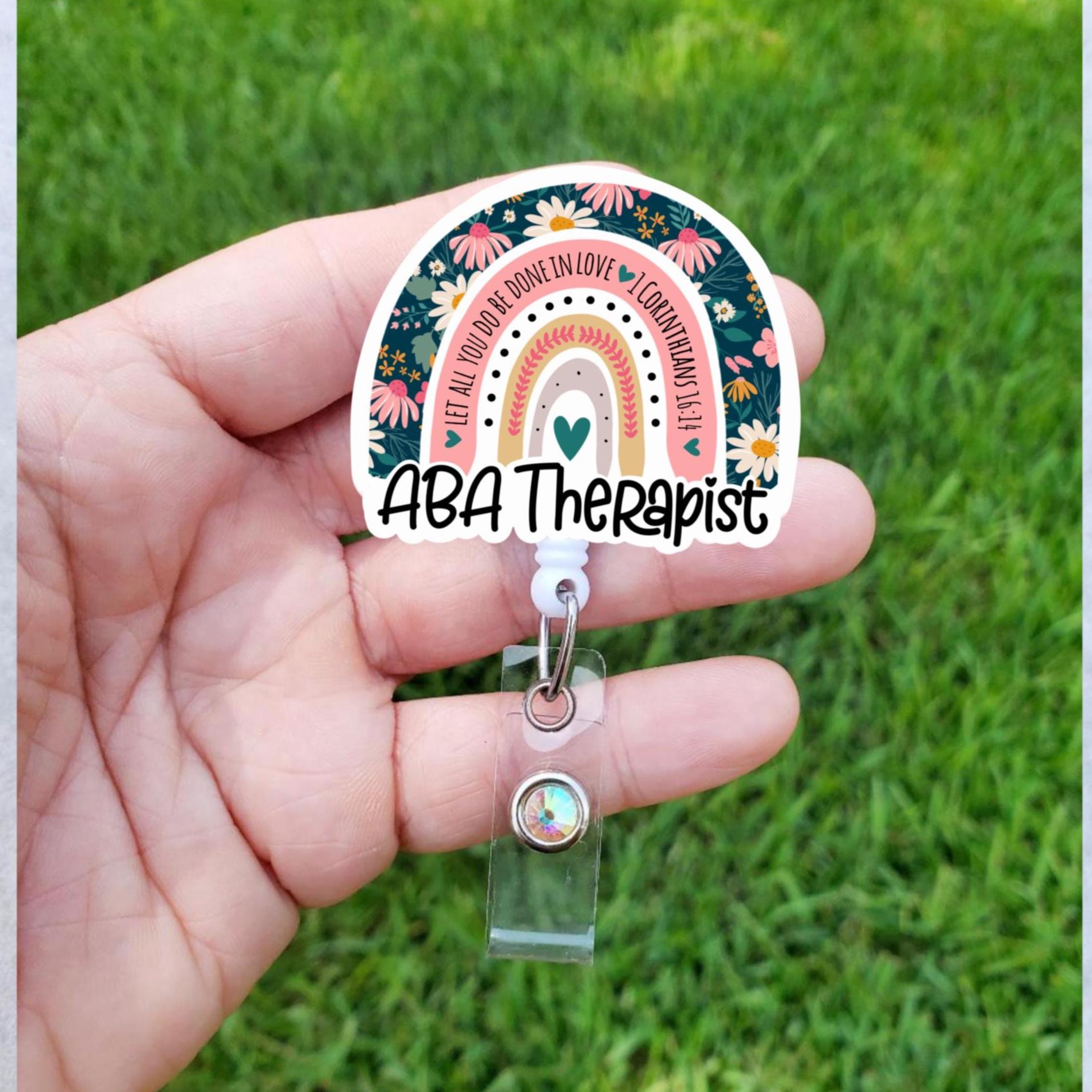 ABA Therapist Badge Reel | Applied Behavior Analysis Therapist Badge ...