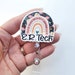 ER Tech Badge Reel | ER Badge Reel | Retractable ER Tech Rainbow Badge ...