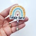 Future Nurse Badge Reel Future Nurse Rainbow Badge Boho - Etsy