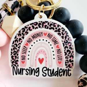 Nursing Student Wristlet | Nursing Student Wrist Keychain Holder ...