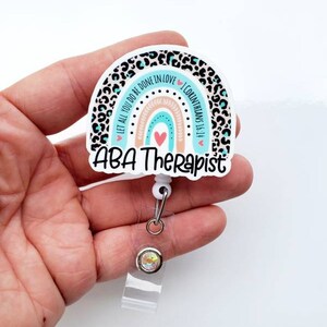 ABA Therapist Badge Reel | Applied Behavior Analysis Therapist Badge ...