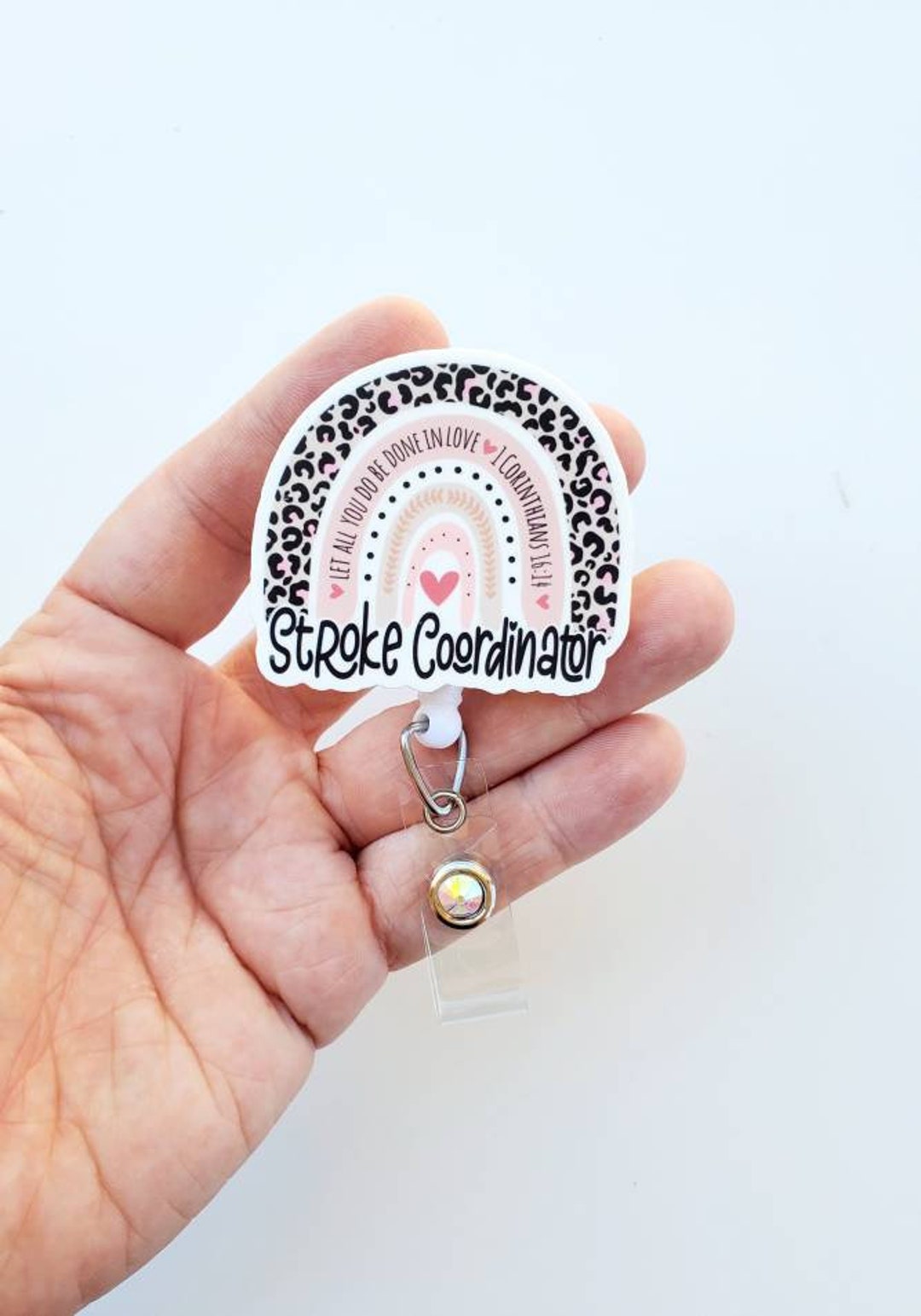 Stroke Coordinator Badge | Stroke Badge | Badge Reel | Stroke ...