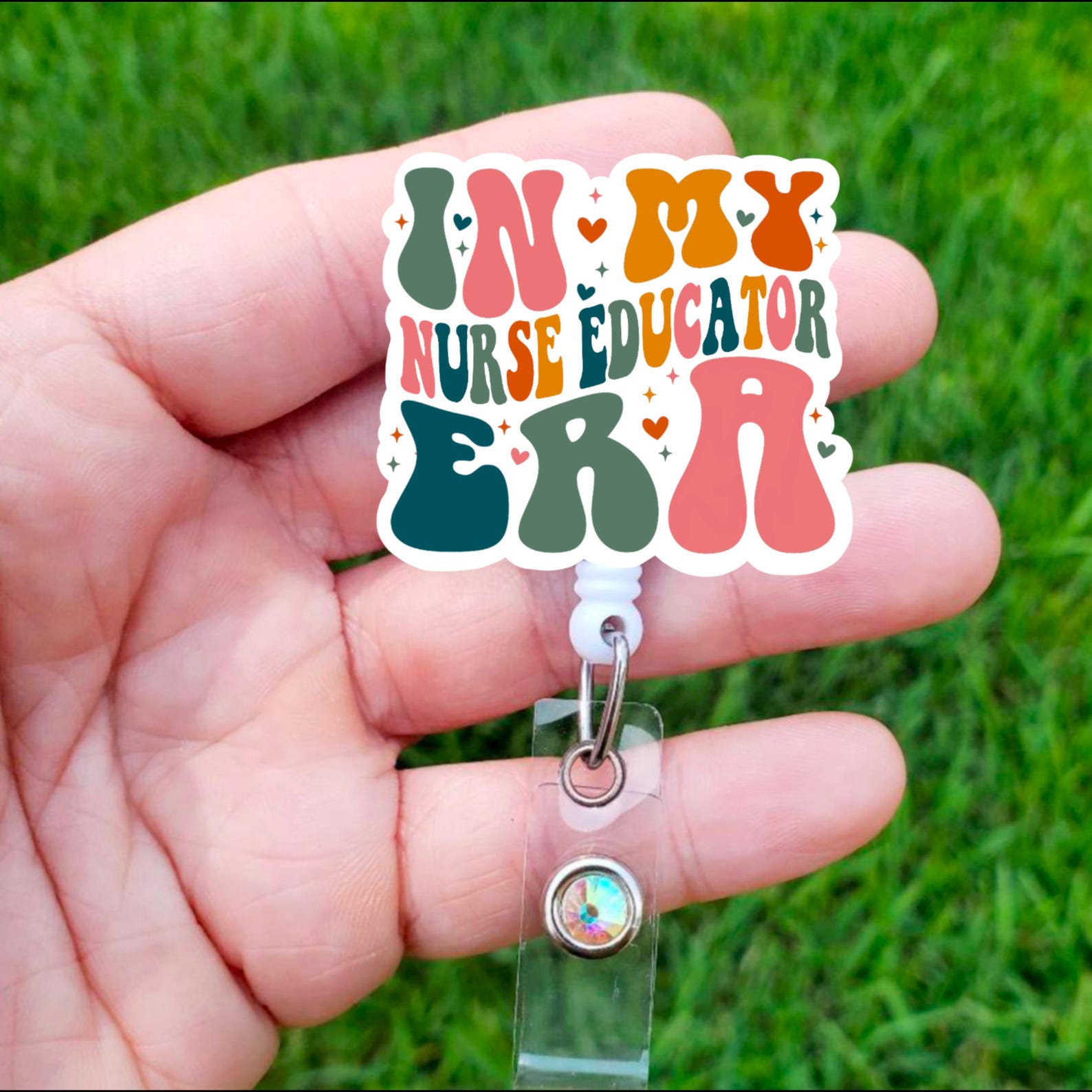 In My Nurse Educator Era Badge Reel | Nurse Educator Badge Reel | Badge ...
