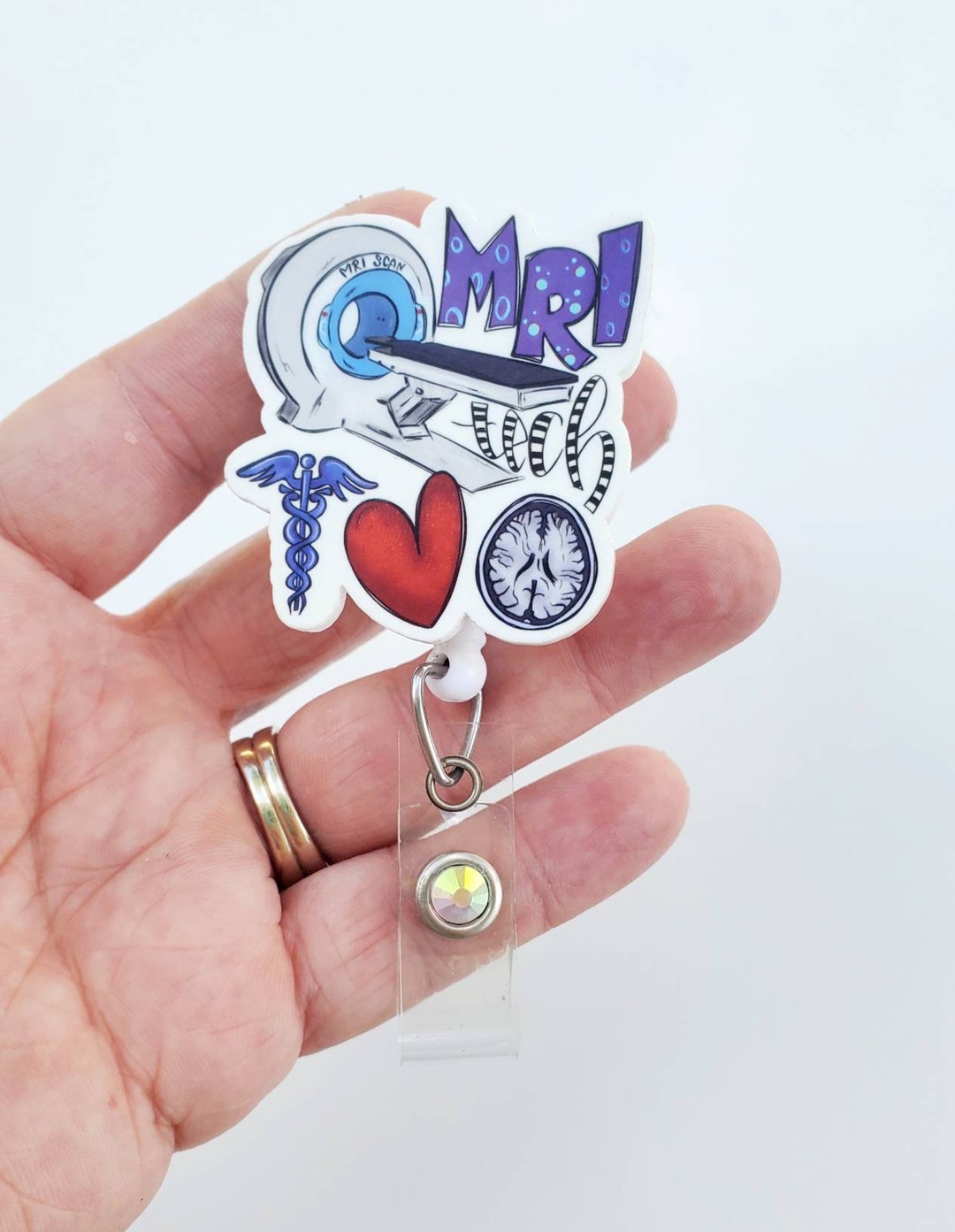 MRI Tech Badge Reel - Etsy