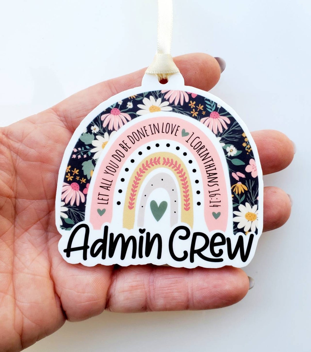 Admin Crew Ornament | Admin Crew Gift - Etsy
