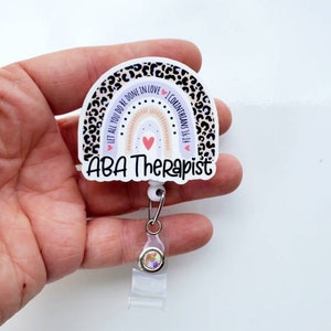 ABA Therapist Badge Reel | Applied Behavior Analysis Therapist Badge ...