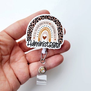 Administrator Rainbow Badge Reel | Admin Badge Reel | Administrator ...