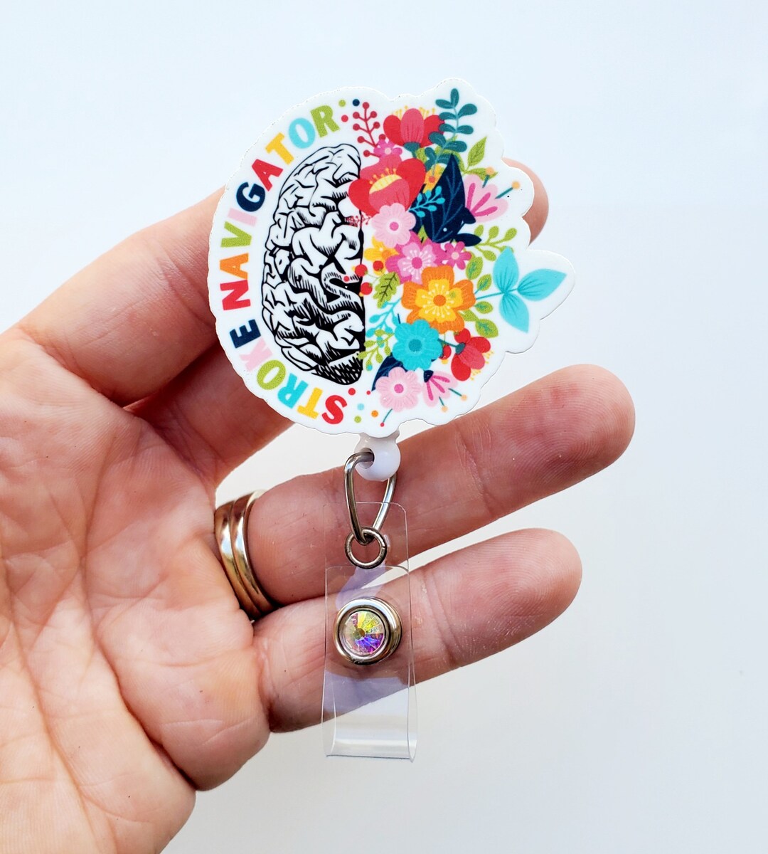 Stroke Navigator Badge | Stroke Badge | Brain Badge Reel | Stroke ...
