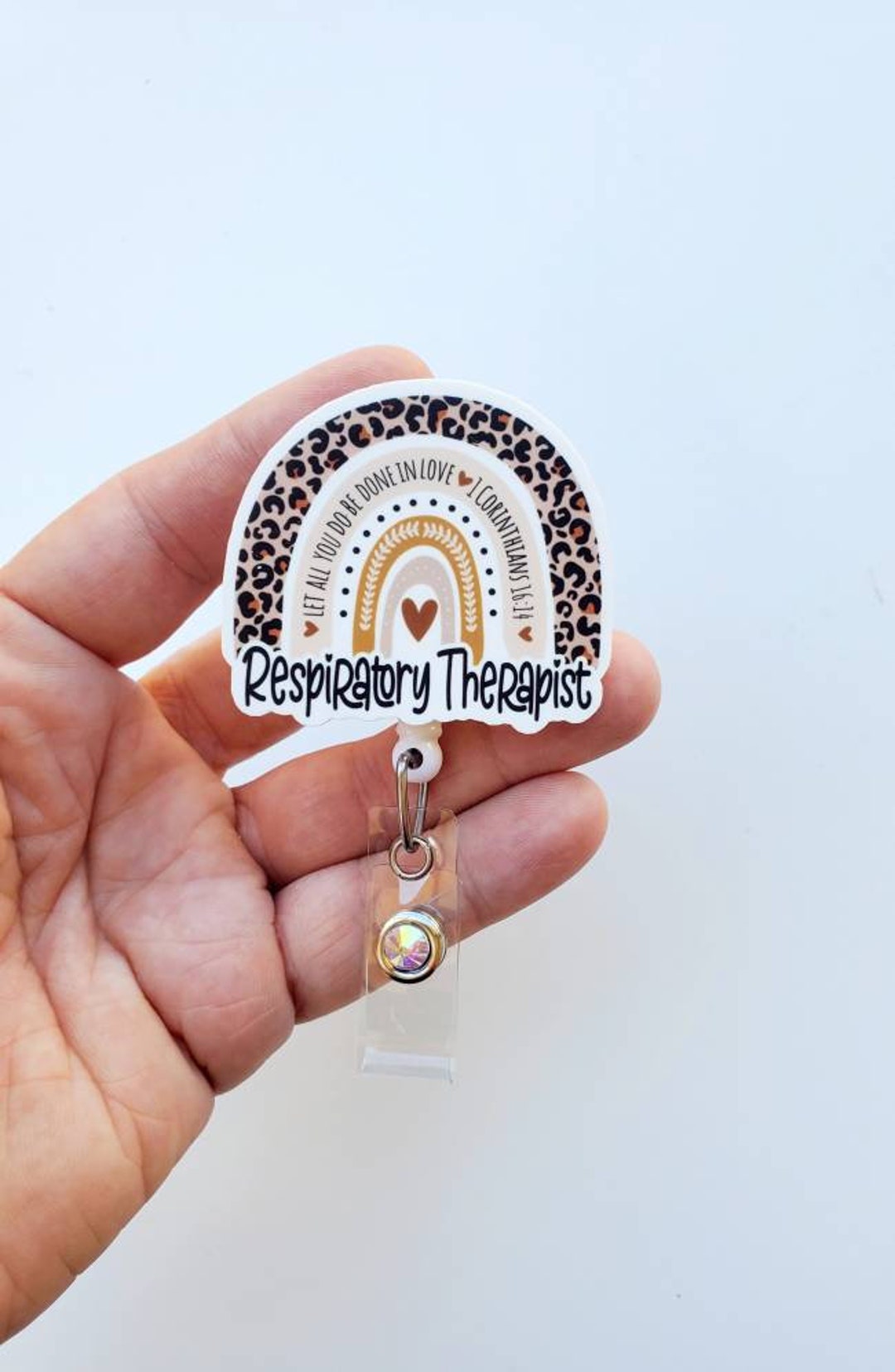 Respiratory Therapist Badge Reel | RT Badge Reel | Rainbow Badge ...