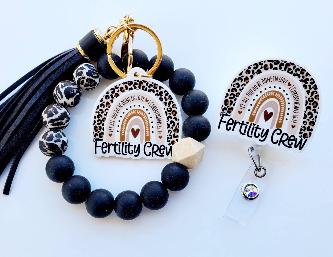 Fertility Crew Badge Reel | Fertility Crew Wristlet | Fertility Staff ...