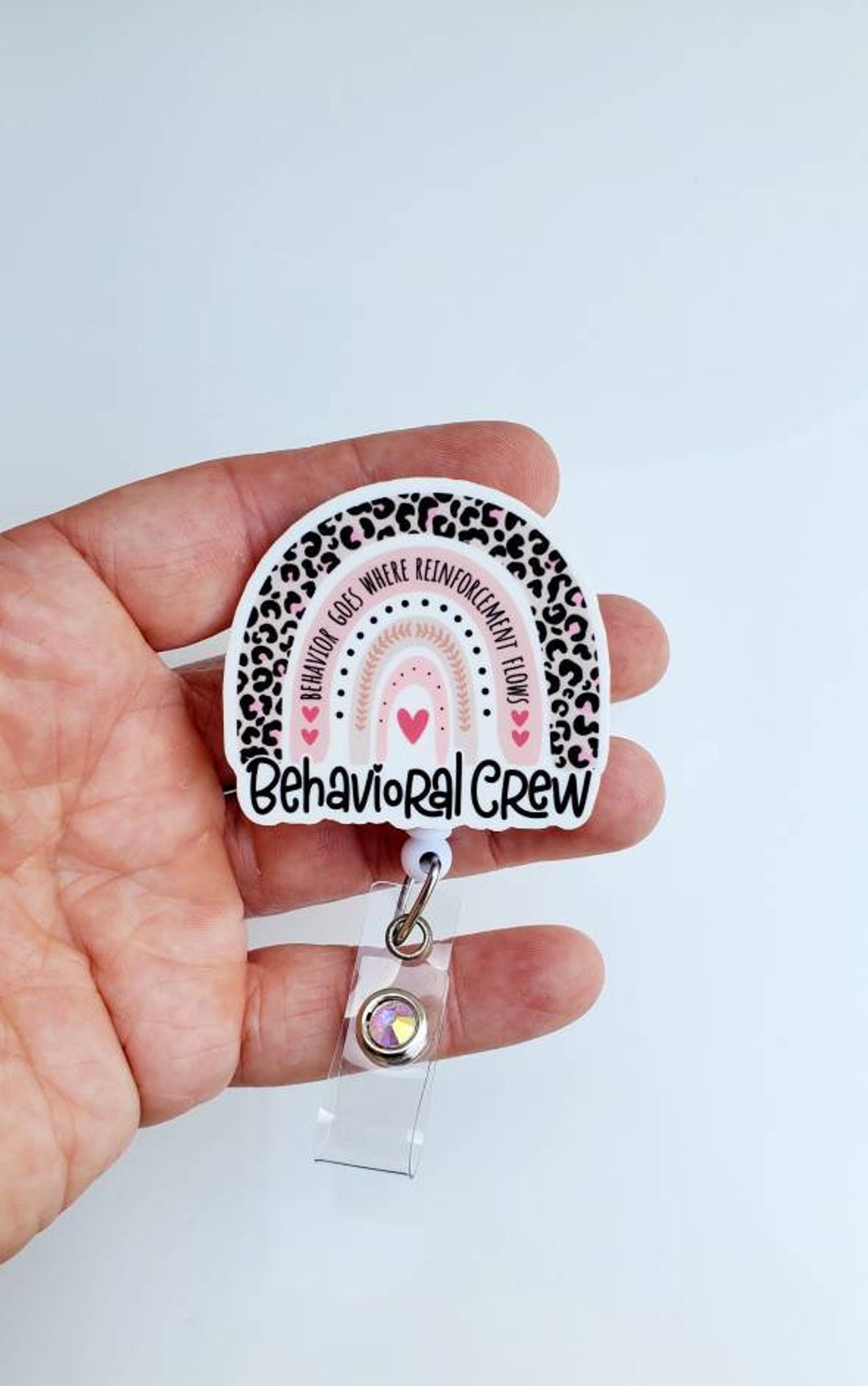 Behavioral Crew Badge Reel | Behavioral Badge | Retractable Behavioral ...