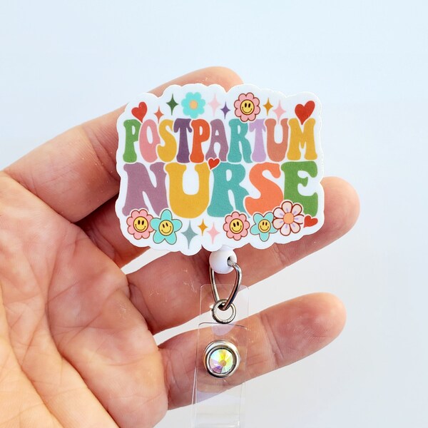 Postpartum Badge for Nurse - Etsy
