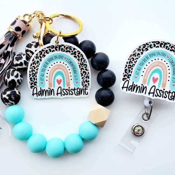 Admin Assistant Badge Reel - Etsy