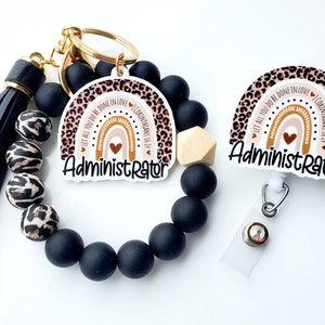 Administrator Badge Reel Gift Set | Admin Wristlet | Administrator Gift ...