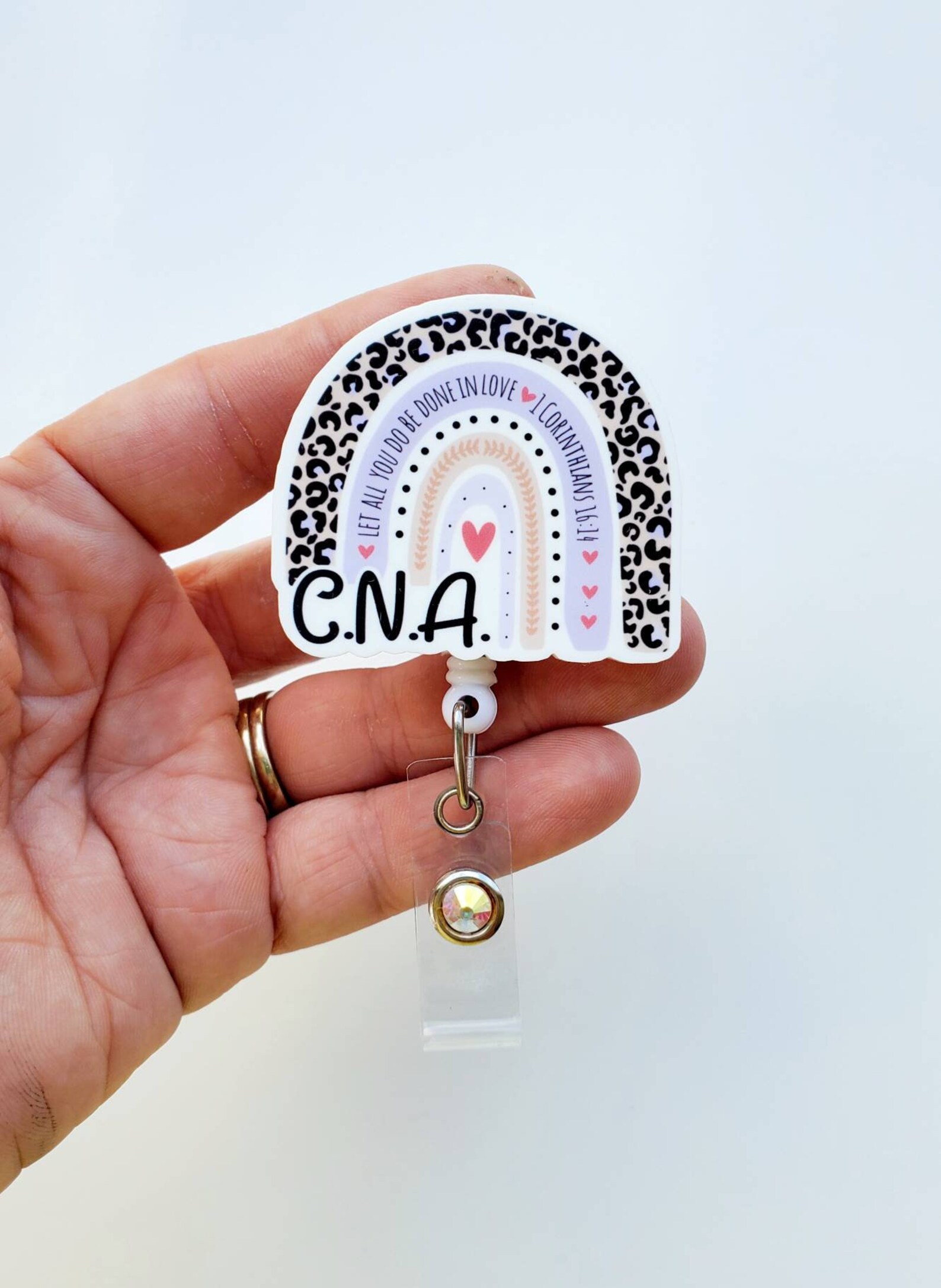 CNA Badge Reel Cna Rainbow Cna Reel Gift Cna Badge Cna - Etsy