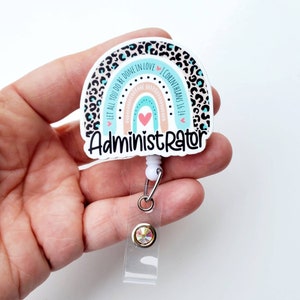 Administrator Rainbow Badge Reel | Admin Badge Reel | Administrator ...