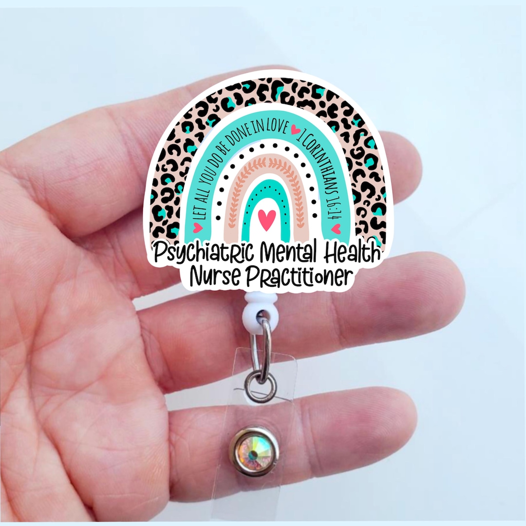 Psychiatric Mental Health Nurse Practitioner Badge | Mental Health ...
