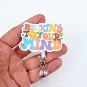 Be Kind to Your Mind Badge Reel Mental Health Badge Reel Badge Reel ...