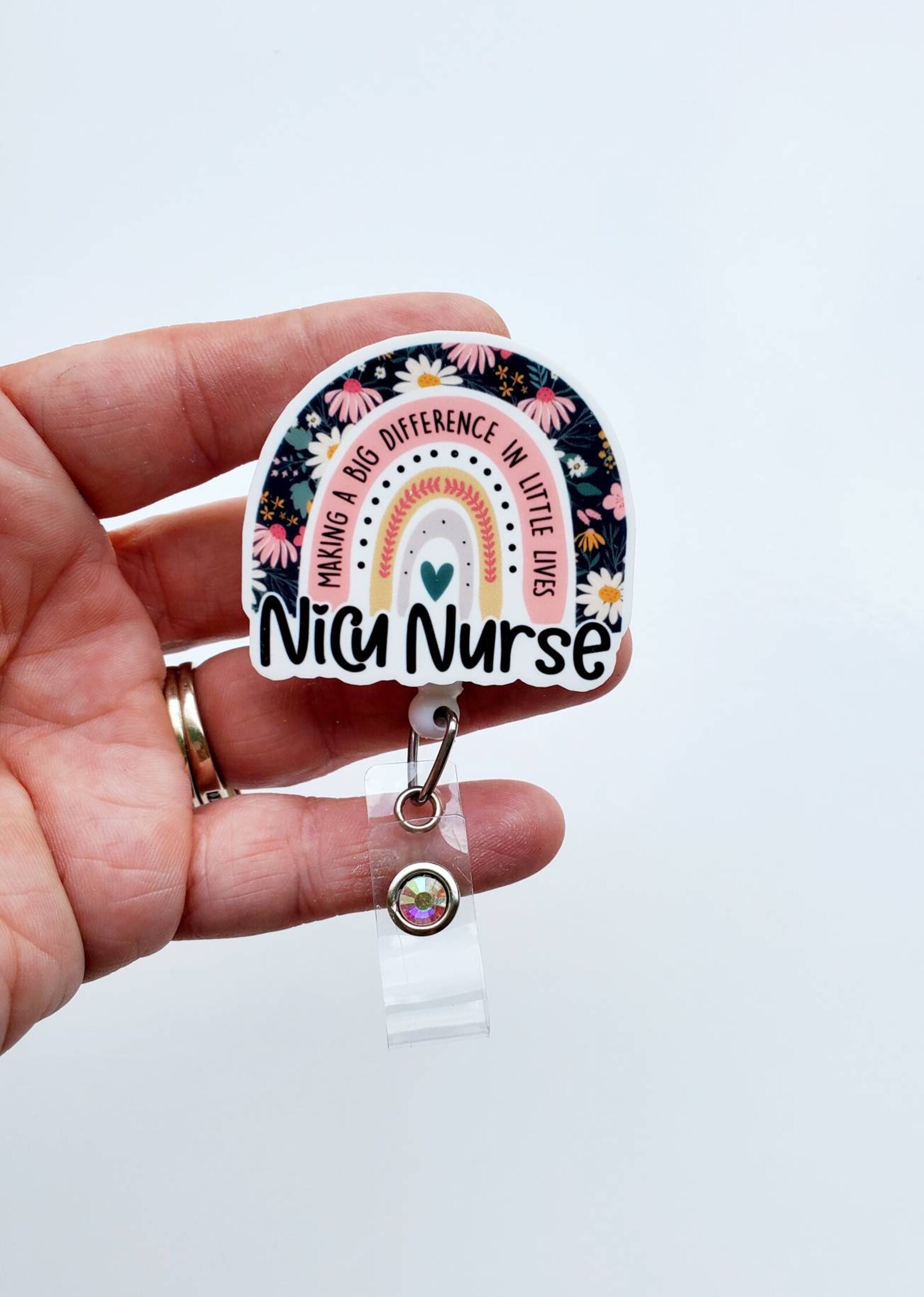 Nicu Nurse Badge Nicu Nurse Rainbow Badge Nicu Nurse Gift - Etsy