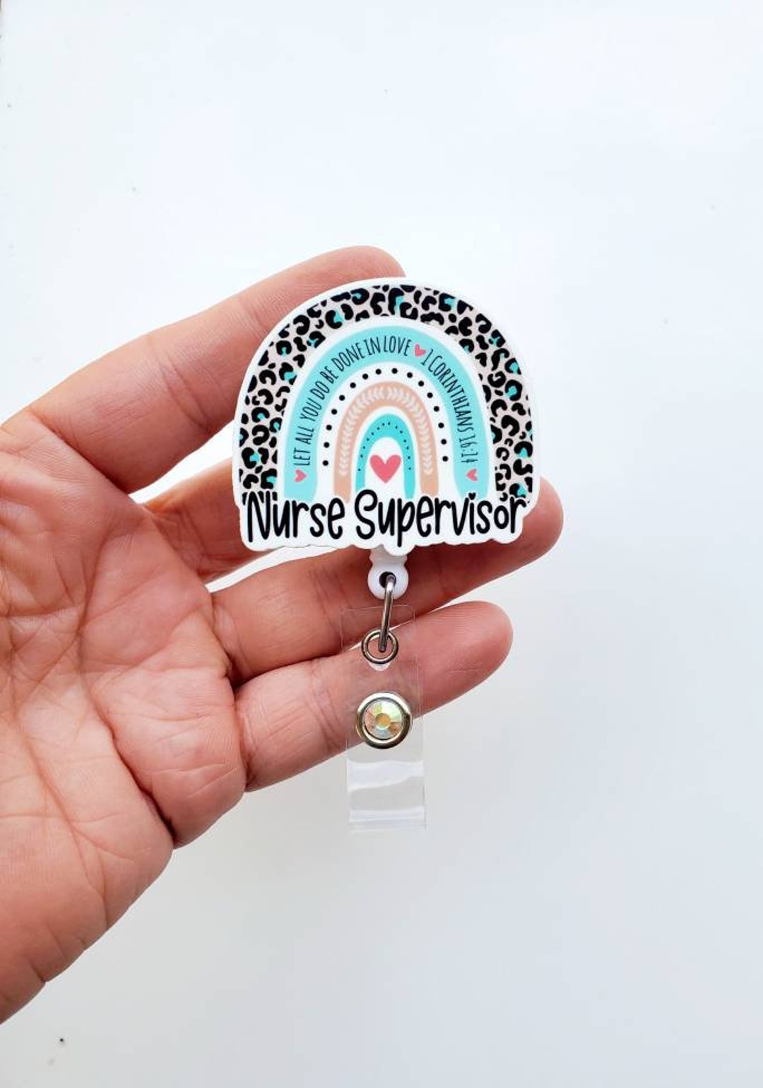 Nurse Supervisor Badge Reel | NS Badge Reel | Retractable Nurse ...