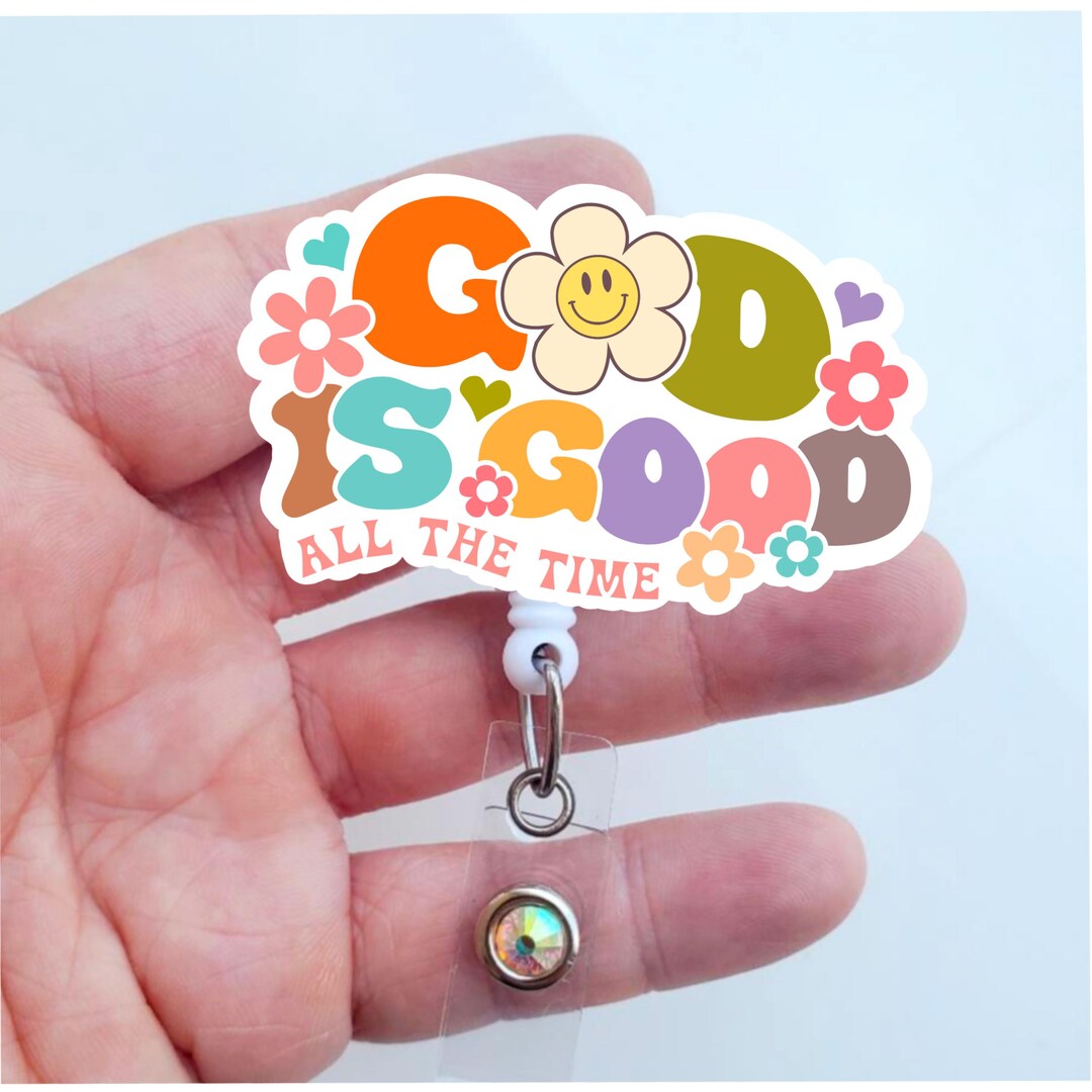 God is Good Badge Reel | Christian Badge Reel | Badge Reel | Registered ...