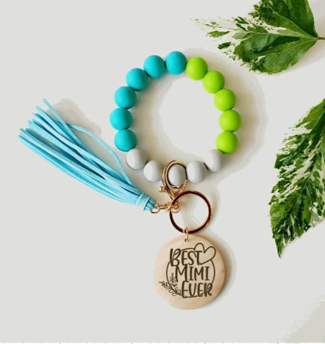 Best Mimi Ever Keychain Mimi Wristlet Gift For Mimi Cute | Etsy