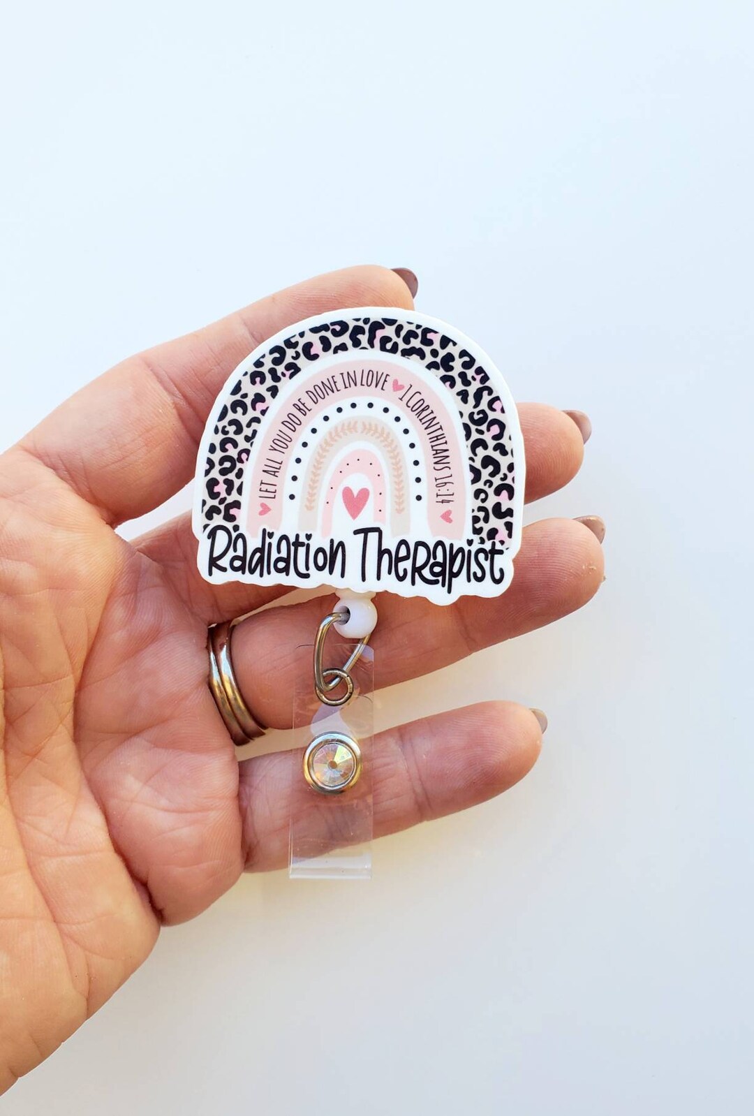 Radiation Therapist Badge Reel Radiology Therapist Radiology Grad Gift ...