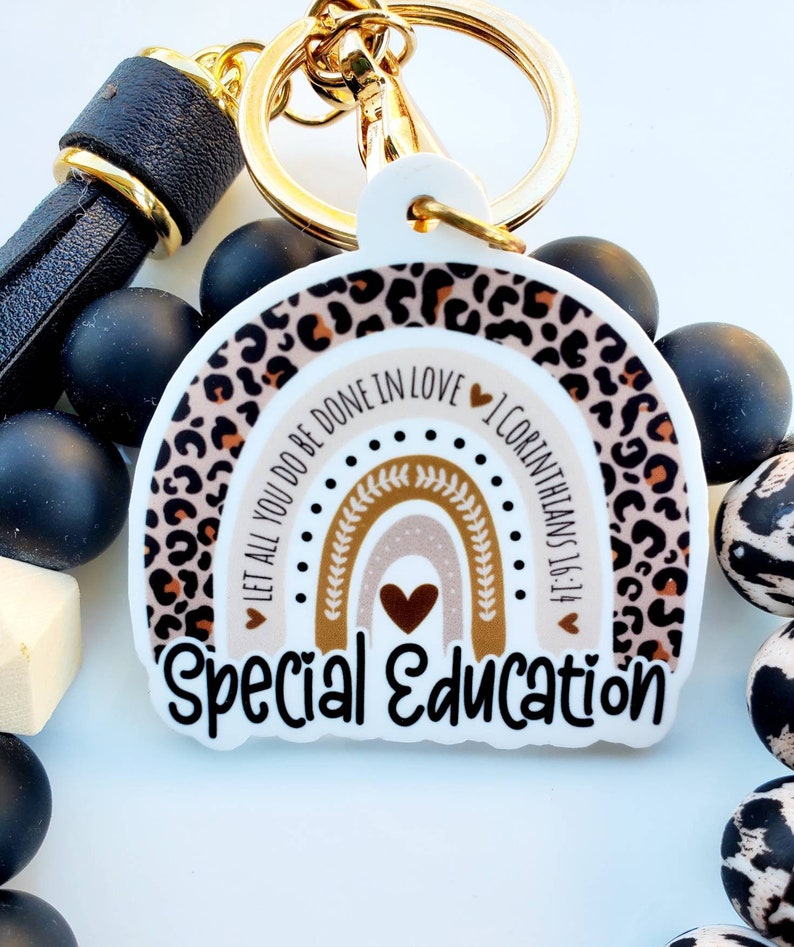 Special Education Keychain Special Education Wristlet Sped - Etsy