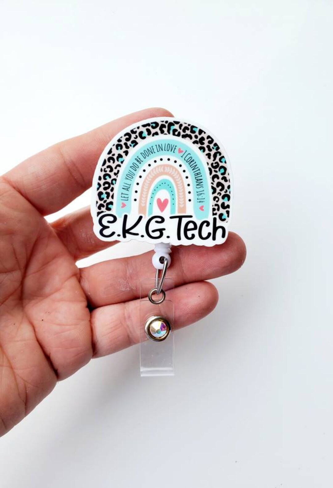 Ekg Tech Badge Reel Ekg Tech Badge | Ekg Tech | Ekg Grad Gift | Ekg ...