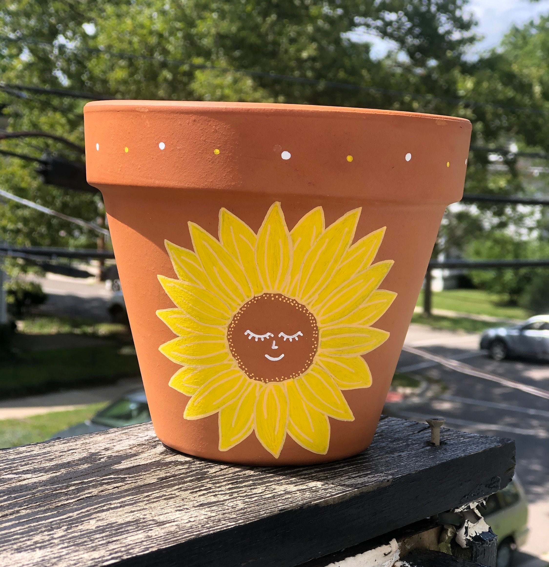 Custom Pot Creation Hand Painted Terracotta Pot - Etsy