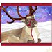 Stained Glass Reindeer Pattern - Digital Download PDF - Christmas ...