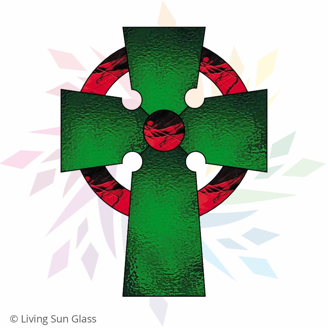 Celtic Cross Stained Glass Pattern Celtic Cross Pattern Easy Stained ...